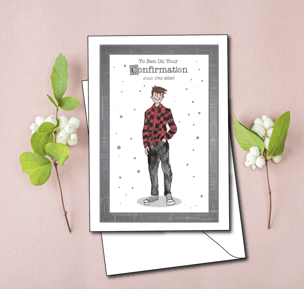 Personalised Confirmation Cards for Boy/Girl | Cuando