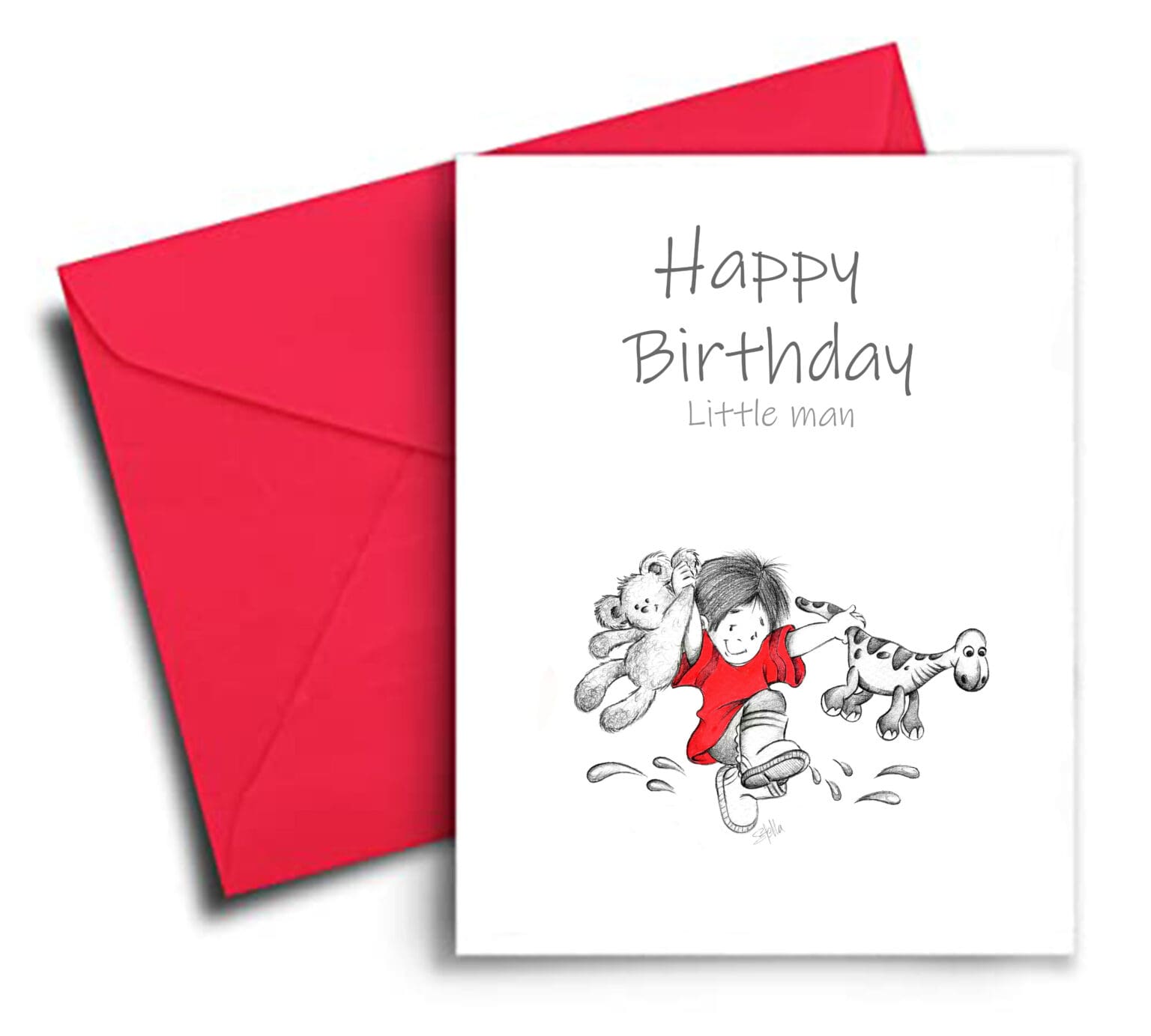 Happy Birthday Little Man Card | Cuando