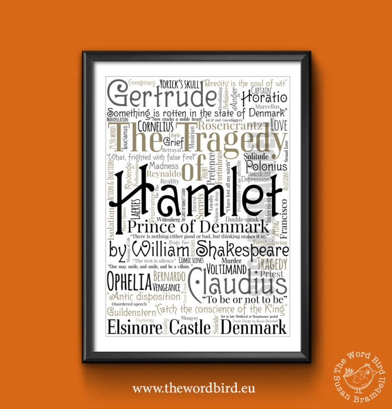 Hamlet Word Art | Made in Ireland | Cuando